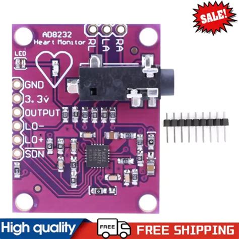 Ecg Module Ecg Monitor Sensor Module Single Lead Heart Rate Monitor For