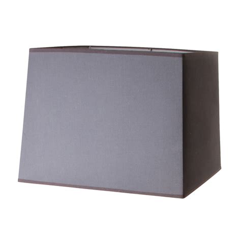 Rectangular Lamp Shade Gray Chelsea Furniture
