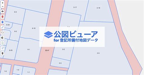 保存（geojson形式） 公図ビューア