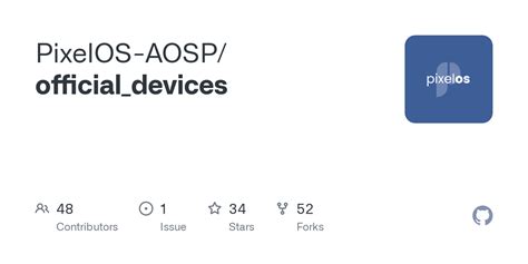 Github Pixelos Aosp Official Devices