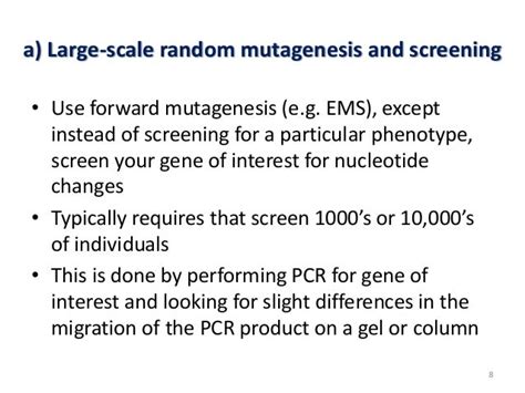 forward and reverse genetics