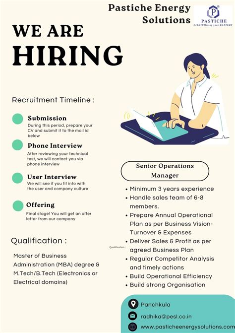 radhika pal on linkedin operationsmanager careeropportunity