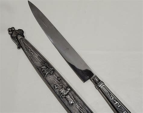 Vintage Elmo Inox Gaucho Knife Andsheath Cowboy Boot Knife Etsy
