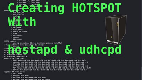 creating hotspot in kali linux using hostapd udhcpd youtube