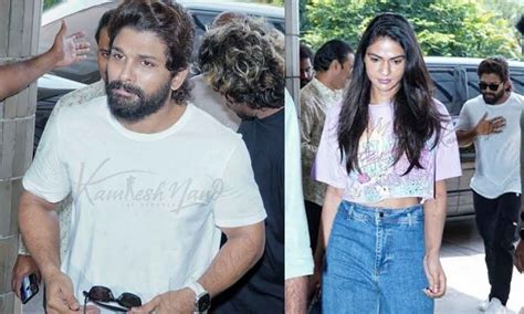 Allu Arjun Showered Blessings To ‘mega Little Princess Visits Hospital Along With His Wife Sneha