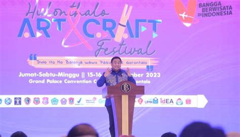 Ini Penegasan Rachmat Gobel pada Acara ‘Hulonthalo Art & Craft Festival’ - Nusantara Satu