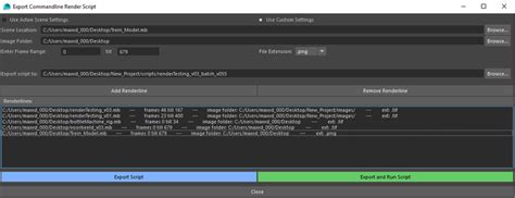 Export Commandline Renderscript For Maya Free Rendering Scripts Plugins Downloads For Maya
