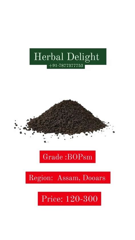 Herbal Delight Tea Born Darjeeling Ctc Premium Tea Granules Packaging Type Loose At ₹ 155kg