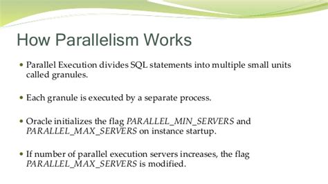 parallel processing in data warehousing and big data