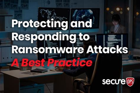 Protecting And Responding To Ransomware Attacks A Best Practice