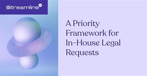 A Legal Request Priority Framework For In House Legal Departments