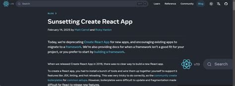 react reactdevelopers developers frontend framework