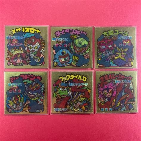 Yahooオークション 旧ビックリマン 31弾ヘッド 6枚セット