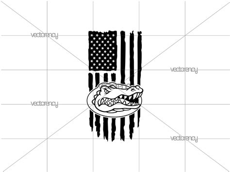 Florida Gators Us Flag High Resolution Png Vector Vectorency