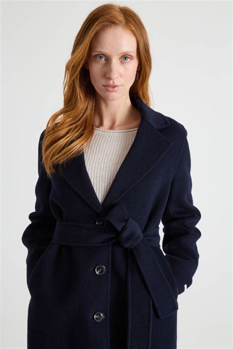 Cappotto In Double Blu Intrend