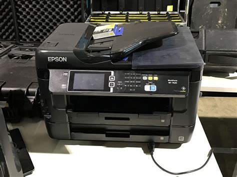 Epson Workforce Wf 7620 Wireless High Capacity Printer And Toshiba