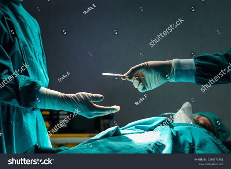 Passing Scalpel Photos Images And Pictures Shutterstock