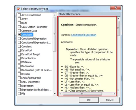 Don´t Appears Help Of Construct Types Rocket® Cobol Analyzer Formerly A Micro Focus® Product
