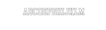 Wow Outline Otf Font Decorative Display Modern What Font Is