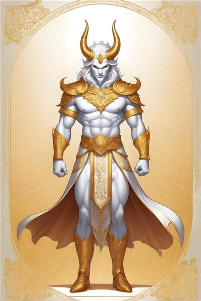 نقاشی دیو سفید شاهنامه، شخصیت پردازی اسطوره‌ای 1725837