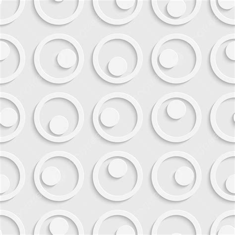 Seamless Circle And Ring Pattern Background Mosaic Minimal Delicate