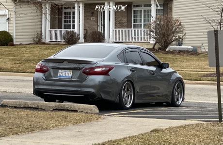 2016 Nissan Altima Sr With 19x85 Trafficstar Dts And Delinte 235x35 On