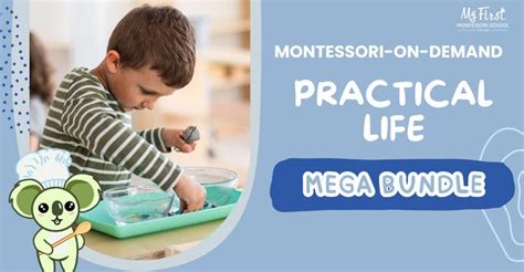 Diy Montessori On Demand Practical Life Mega Bundle