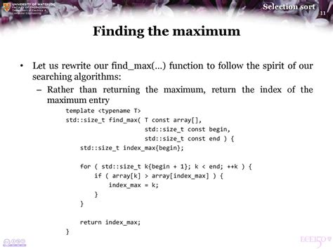 Selection Sort Ppt Download
