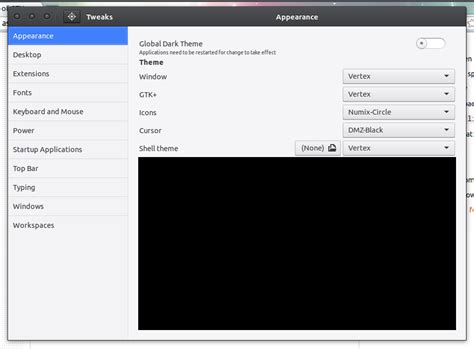 Gnome Black Parts Of Gtk Windows Ask Ubuntu