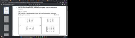 Solved Use The Correct Mathematical Notation Marks Will Be