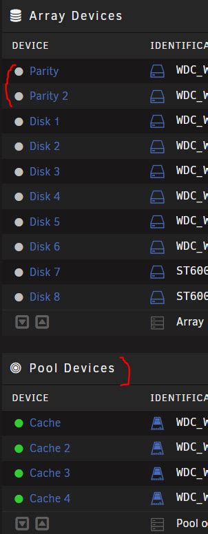 move extra parity drive to the array general support unraid