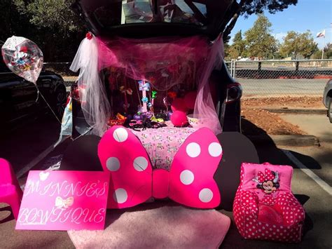 Minnie Mouse Bowtique Trunk Or Treat A Trunk Or Treat Pumpkin Tutu