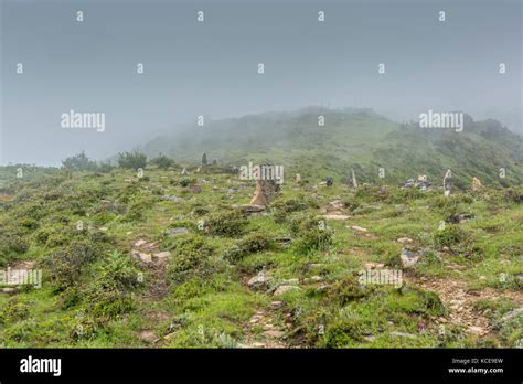 Chele La Pass Bhutan Lies Around 4000 Metres Above Sea Level And Sits Between Paro And The