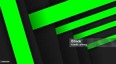 회색과 녹색 색상의 조합이 있는 누적 된 사각형이있는 추상 벡터 배경 디자인 0명에 대한 스톡 벡터 아트 및 기타 이미지 0명 3차원 형태 검은색 Istock