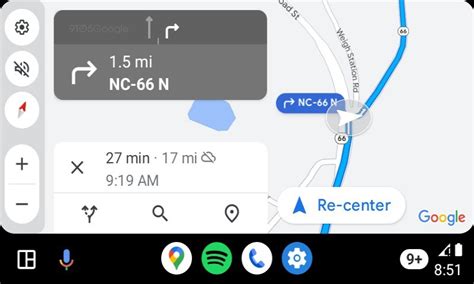 Google Maps For Android Auto Receives A Questionable Interface Update Autoevolution