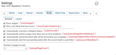 Managing User Settings Administratively In IBM Datacap Navigator