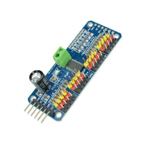 PCA9685 16 Channel 12 Bit PWM Servo Motor Driver Cretechs