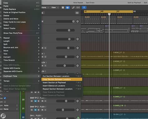 Logic Pro Handling Repetition