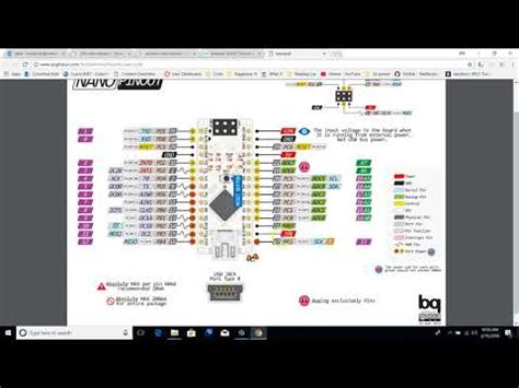 Arduino Nano Pinout Wiring Diagram And Programming