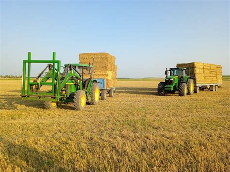 Hermanos Muñoz recogiendo paja en Coca Segovia fotografías