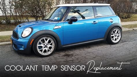R56 Mini Cooper Coolant Temperature Sensor Replacement 2007-2013 - YouTube