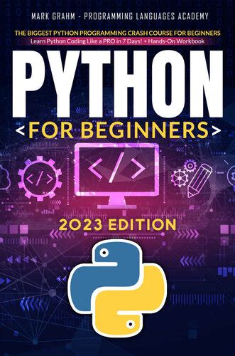 Python For Beginners The Biggest Python Programming Crash Course For Beginners Pdfepub