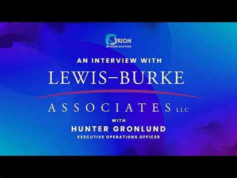 Orion Networks Partnership With Lewis Burke Associates