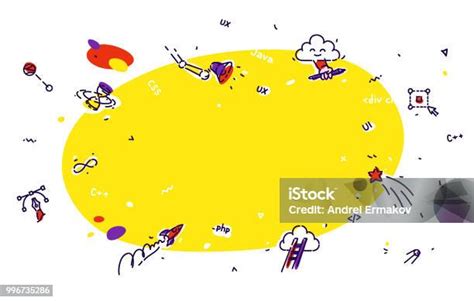 基本業務 網路介面線性概念 向量細線圖示設置現代線圖設計的網站 網頁設計 資訊背景向量輪廓圖示設置向量圖形及更多互聯網圖片 Istock