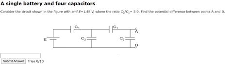 Solved Consider The Circuit Shown In The Figure With Emf Chegg