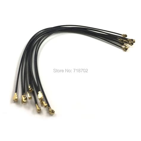 10PCS Ipex Connector To Ipex Cable 1 13 Coaxial Jumper Cable 10cm 20cm 30cm 50cm 100cm 200cm In