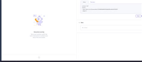 talk to your bot interactive learning mode loading [deprecated] rasa