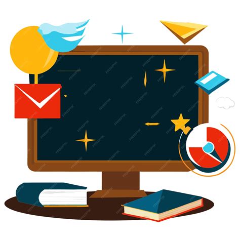 Classromm Blackboard Mathematic Teacher Books Students Vector