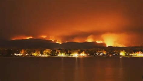 Watch Apocalyptic Time Lapse Of Cameron Peak Fire