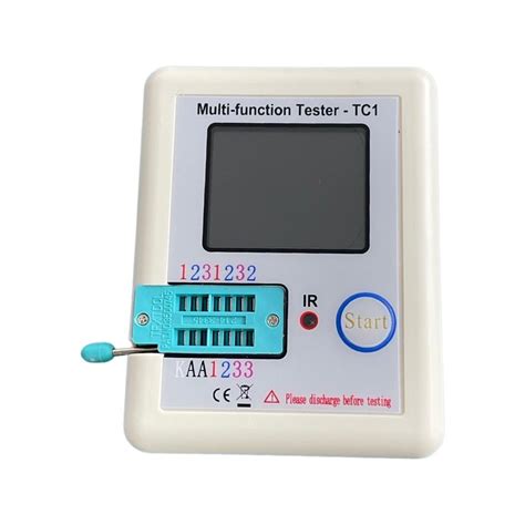 Ic And Transistor Tester With Lcd Display